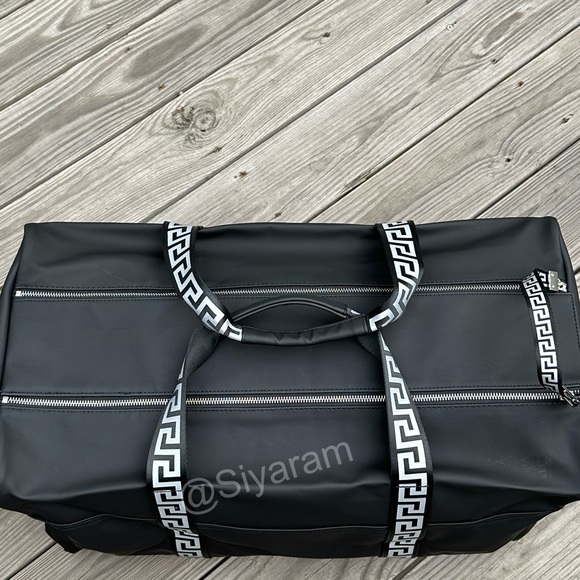 Versace | Bags | Versace Duffel Bag Travel Bag Luggage | Poshmark